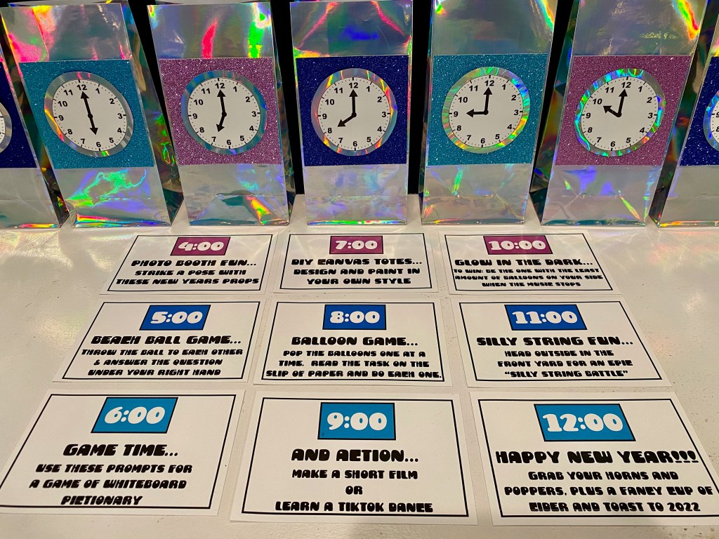 New Year’s Eve Countdown Bags for Kids & Tweens – kerricreates
