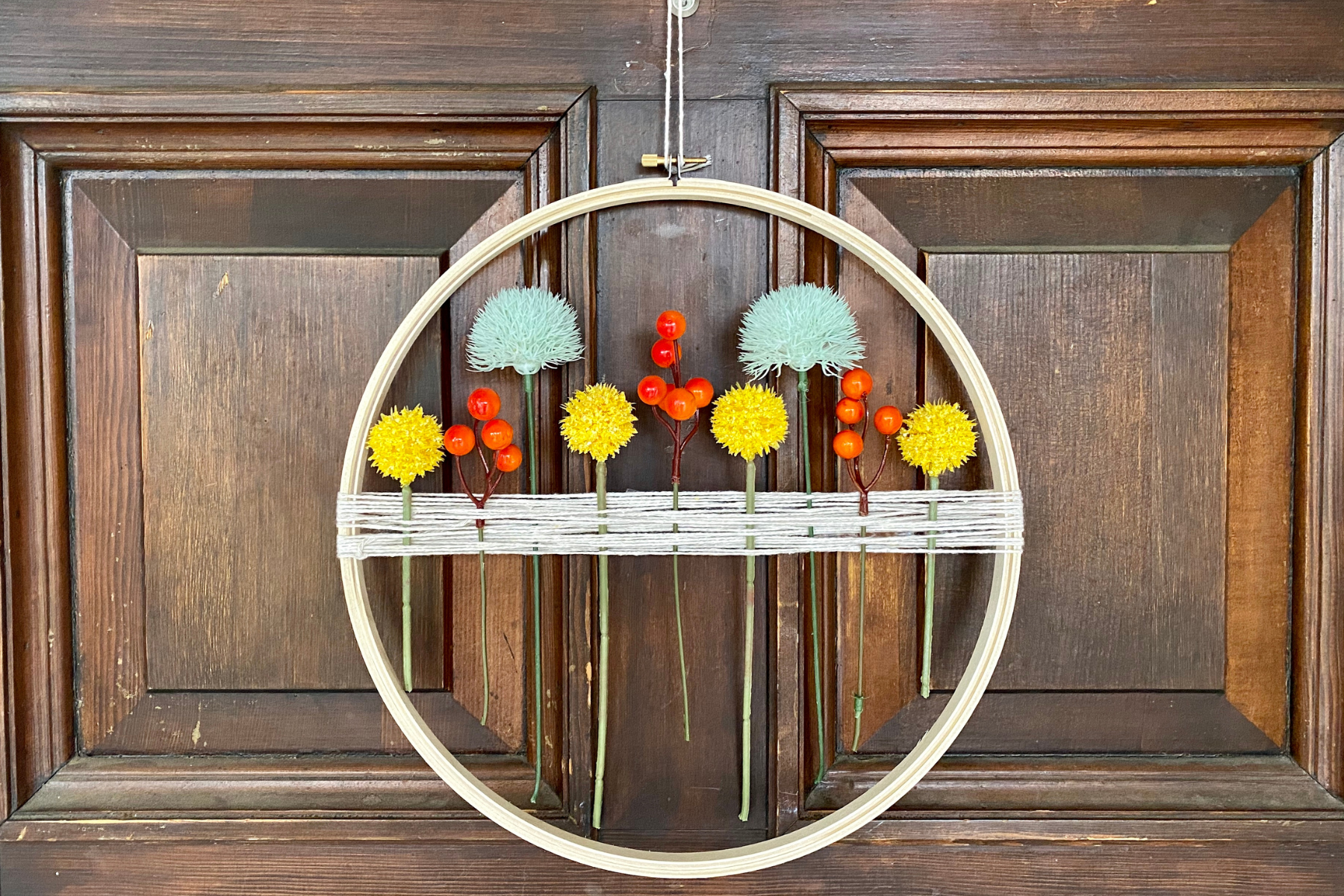 Easy Fall Wreath – kerricreates